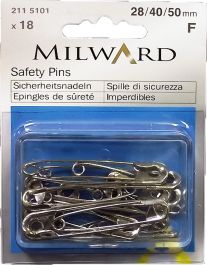 Milward Steel Safety Pins
